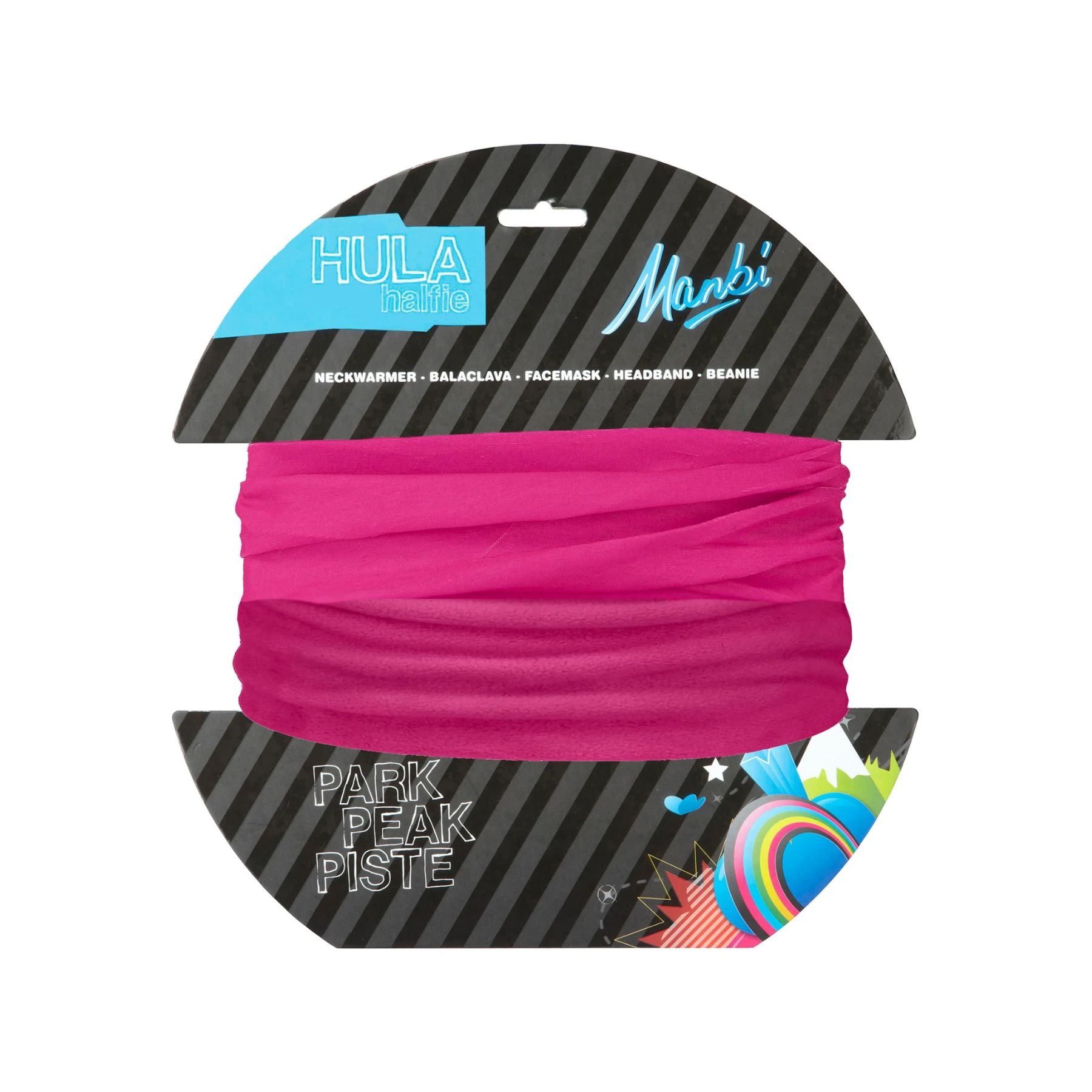 Manbi Hula Halfie Neck Warmer in Raspberry